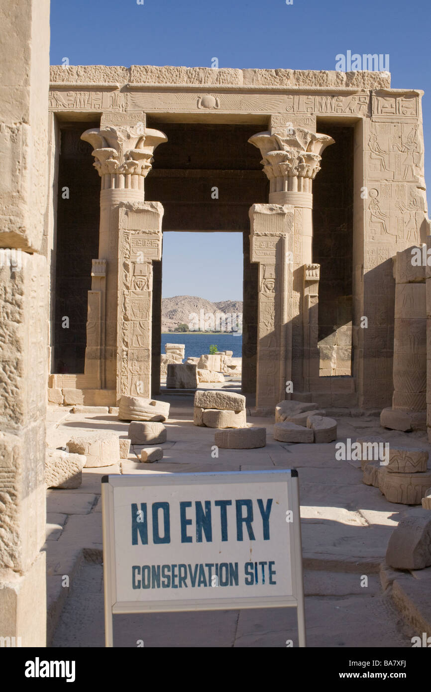 Philae Temple Aswan Egypt Stock Photo - Alamy