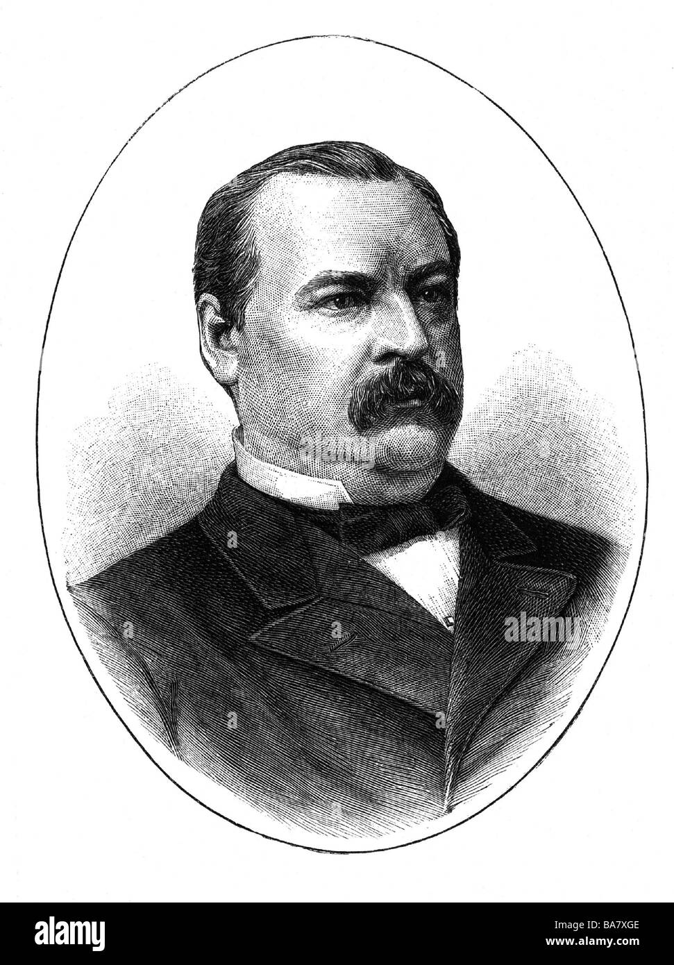 Grover cleveland portrait hi-res stock photography and images - Alamy