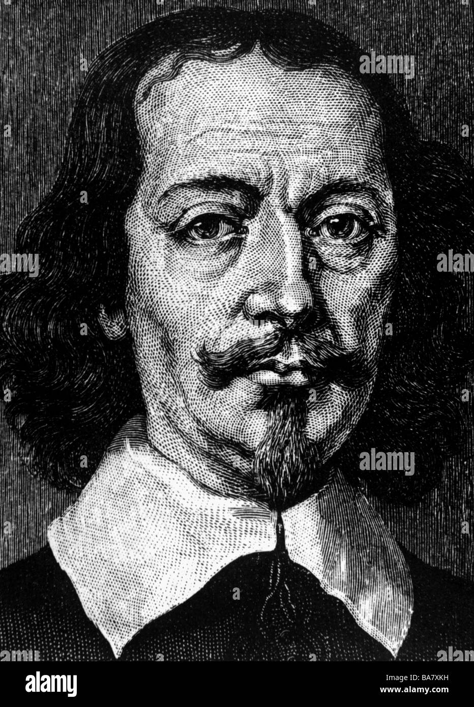 Otto von guericke german scientist Black and White Stock Photos ...
