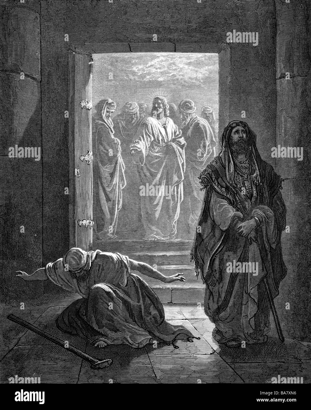 Judaism christianity Black and White Stock Photos & Images - Alamy