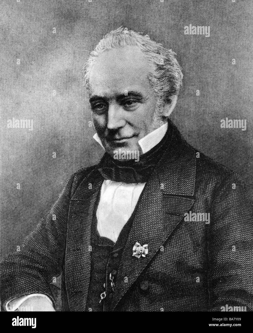 Bopp, Franz, 14.9.1791 - 23.10.1867, German scientist, half length ...