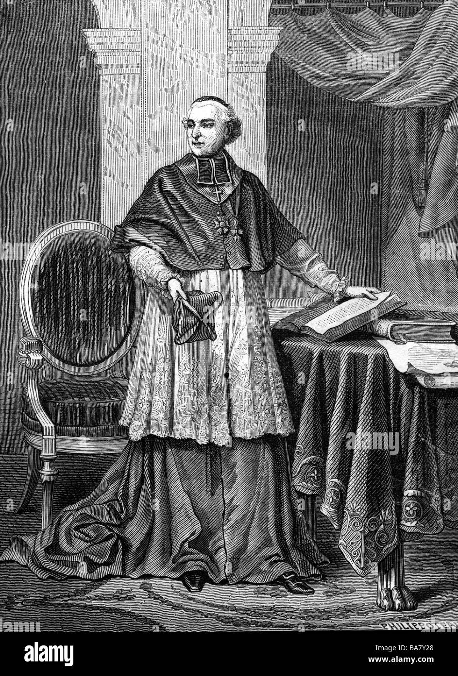 Cardinal fesch Black and White Stock Photos & Images - Alamy