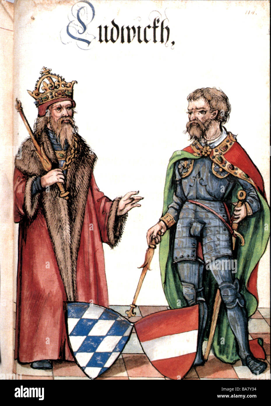 With the bavarian king ludwig iii hi-res stock photography and images ...