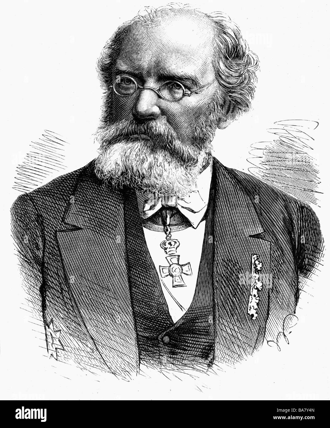 Miller, Ferdinand von, 18.10.1813 - 11.2.1887, German metal worker ...