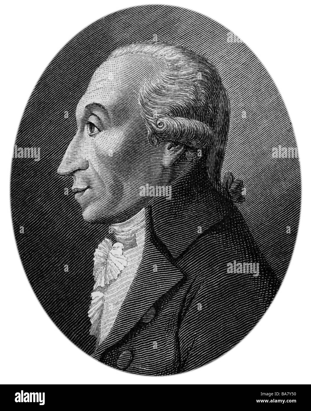 Theodor gottlieb von hippel author Black and White Stock Photos ...
