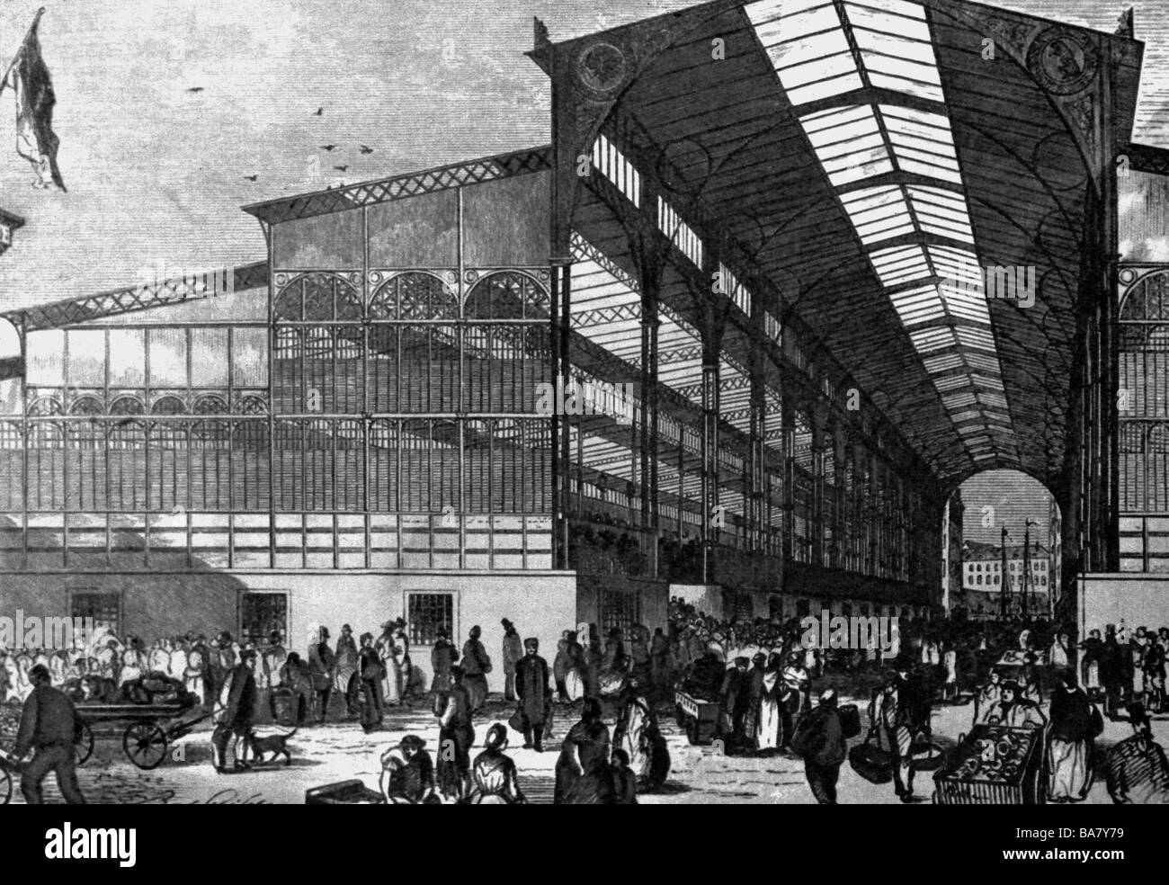 19th century market hall hi-res stock photography and images - Alamy