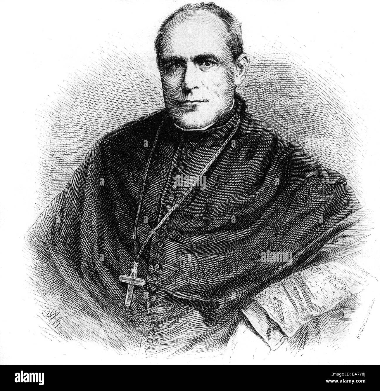 Wilhelm emmanuel freiherr ketteler Black and White Stock Photos ...