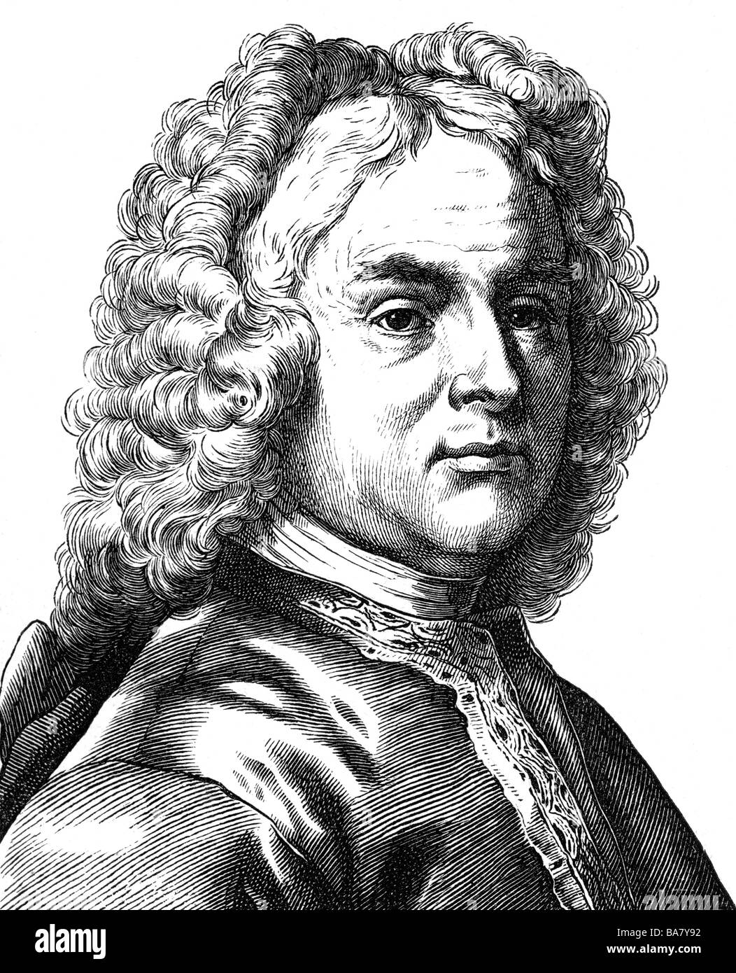 Handel, George Frederic, 23.2.1685 - 14.4.1759, German composer ...