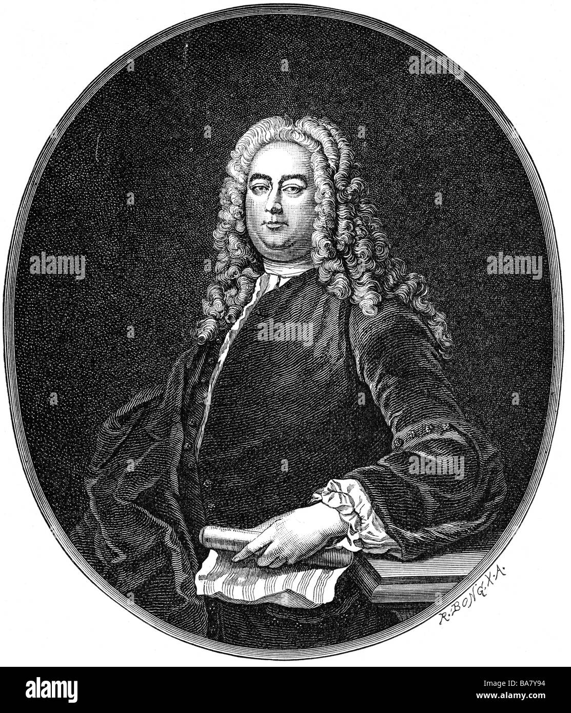 Handel george frideric hi-res stock photography and images - Alamy