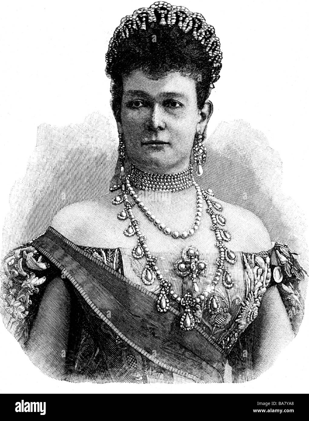 Maria Pavlovna, 14.5.1854 - 6.9.1920, Grand Duchess of Russia, wife of ...