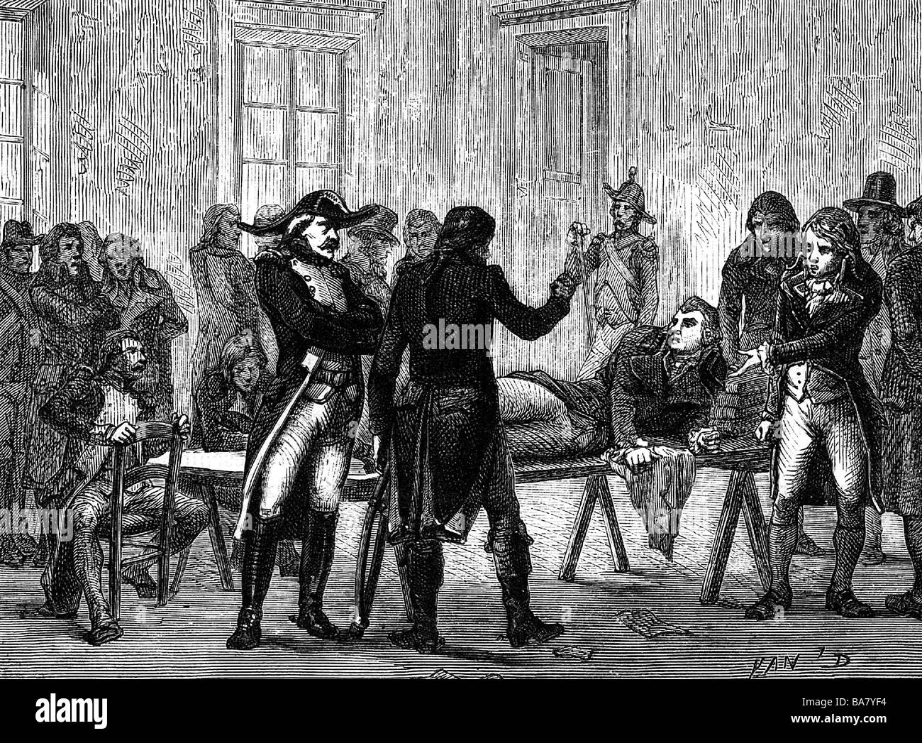 Robespierre, Maximilien de, 6.5.1758 - 28.7.1794, French politician ...