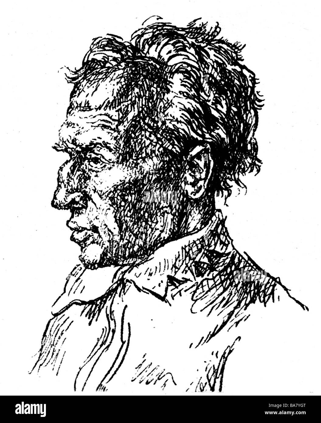 Villon, Francois, circa 1431 - after 1463, French poet, portrait ...