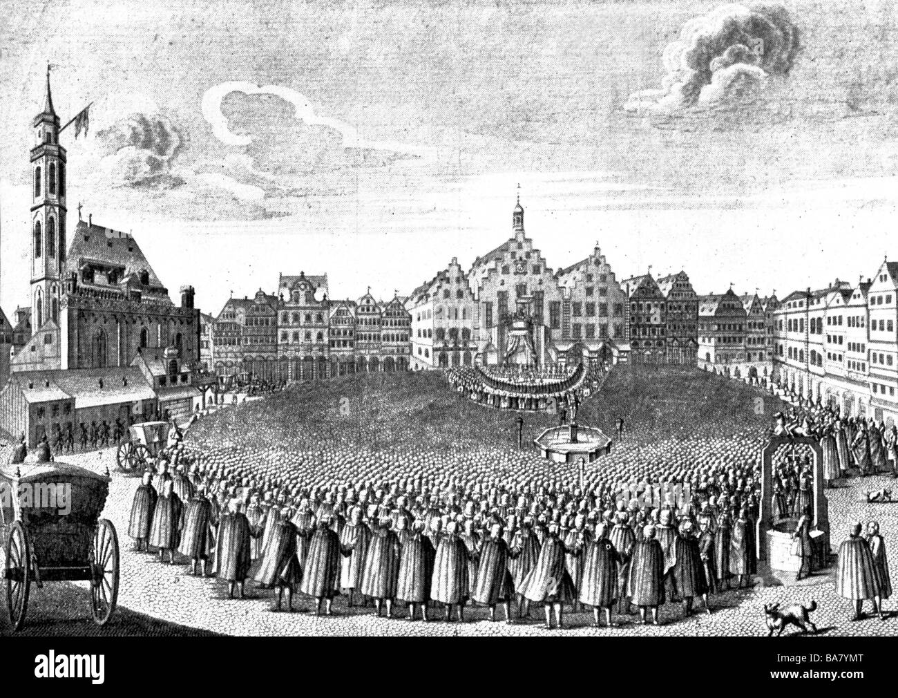 Holy roman emperor coronation hi-res stock photography and images - Alamy