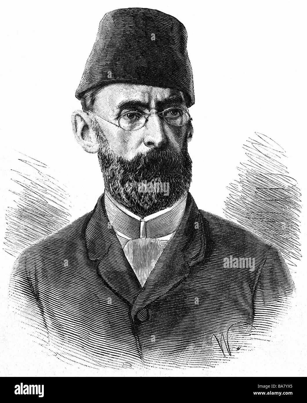 Emin, Pascha (Eduard Schnitzer), 28.3.1840 - 23.10.1892, German Africa ...
