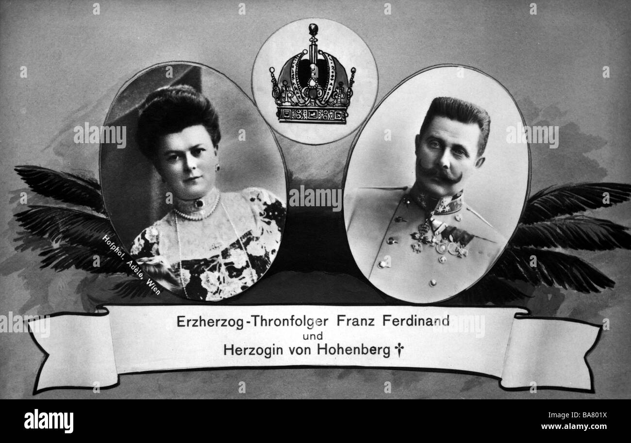 Assassination of archduke ferdinand hi-res stock photography and images ...