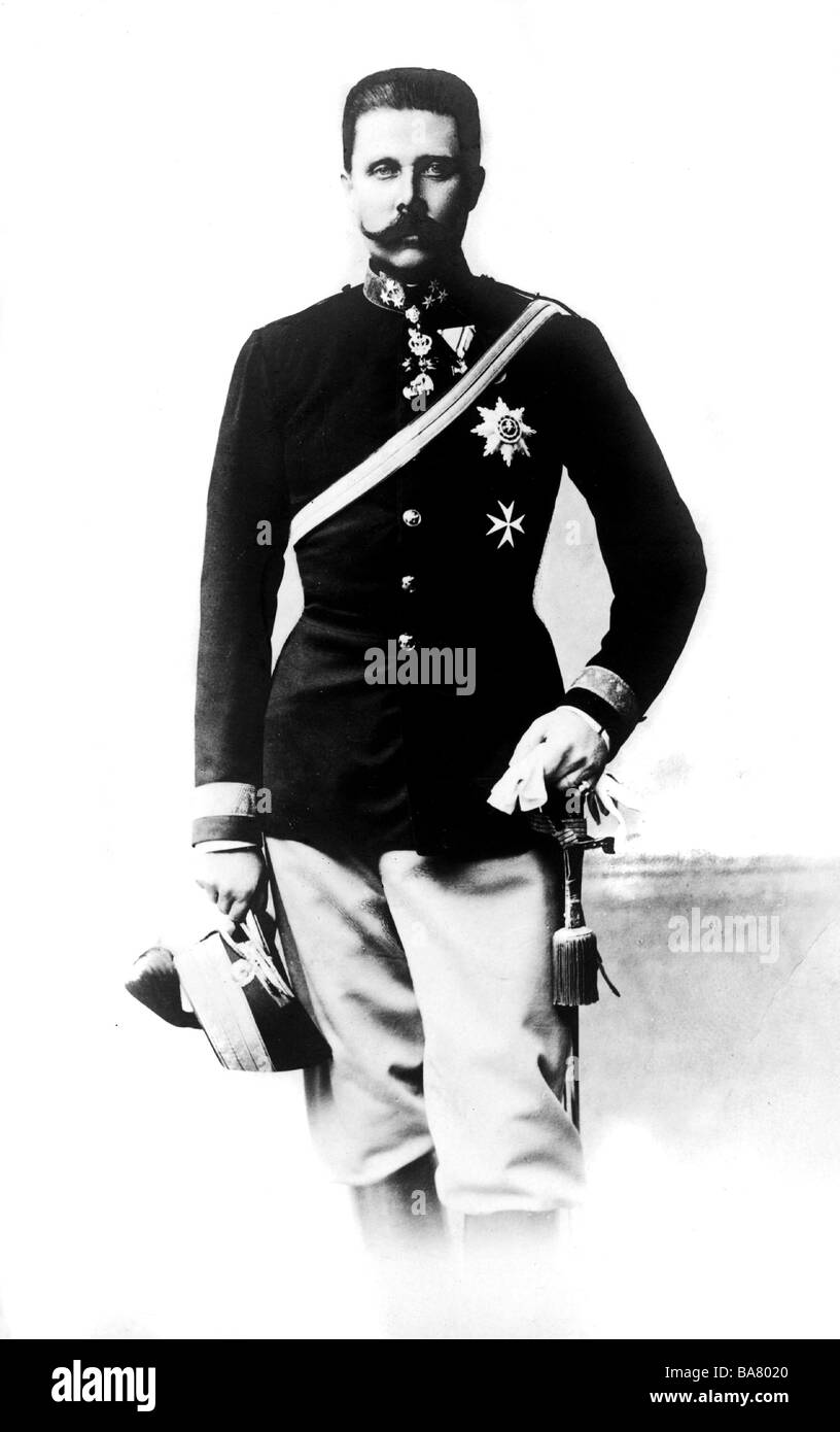 Archduke franz ferdinand Black and White Stock Photos & Images - Alamy