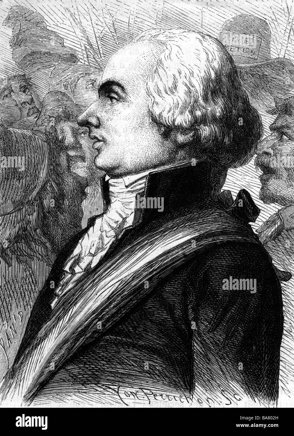 Petion, Alexandre, 2.4.1770 - 23.3.1818, Haitian politician, portrait ...