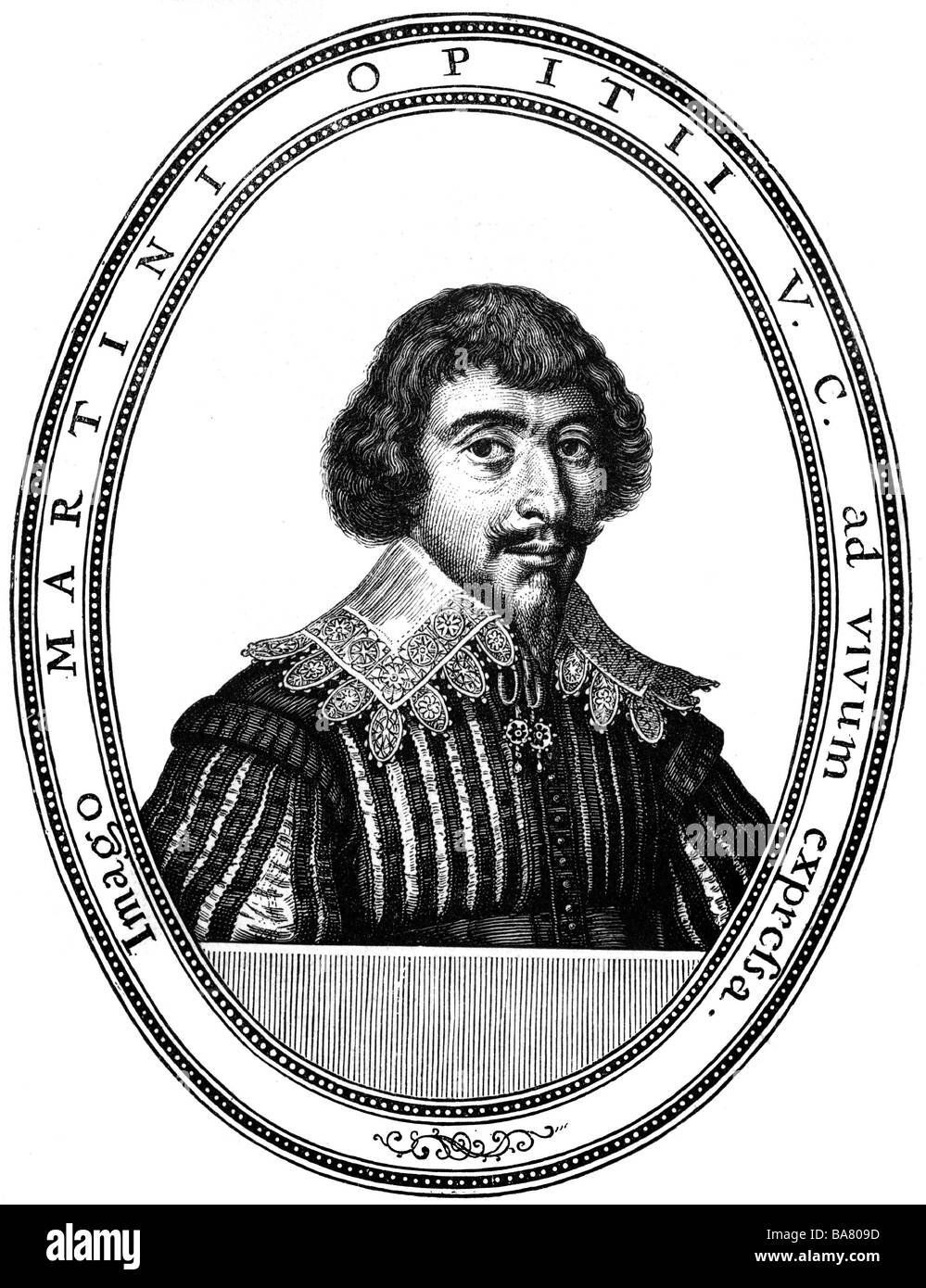 Portrait 17th century german poet hi-res stock photography and images ...