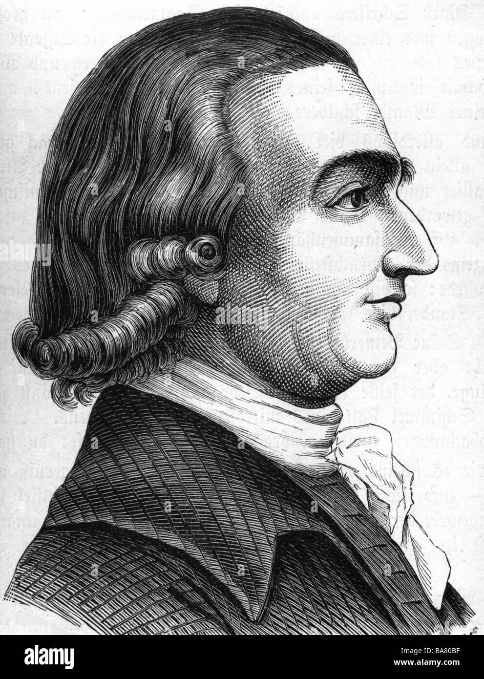 Hamann, Johann Georg, 27.8.1730 - 21.6.1788, German philosopher and ...
