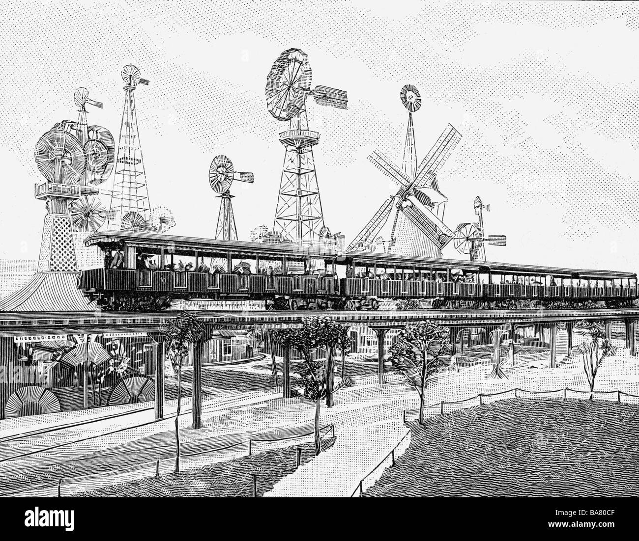 World columbian exposition train hi-res stock photography and images ...