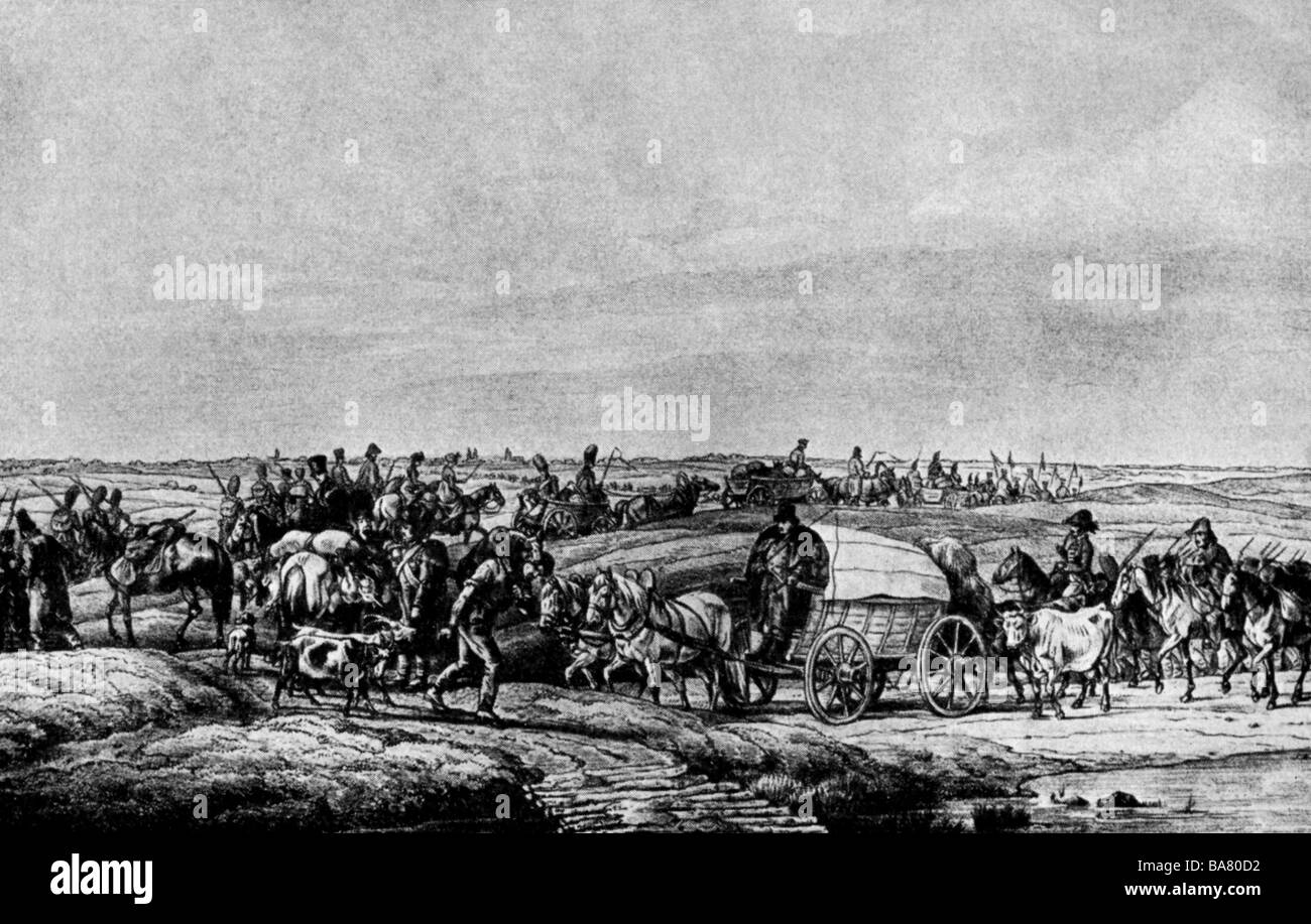 Russian campaign 1812 hi-res stock photography and images - Alamy