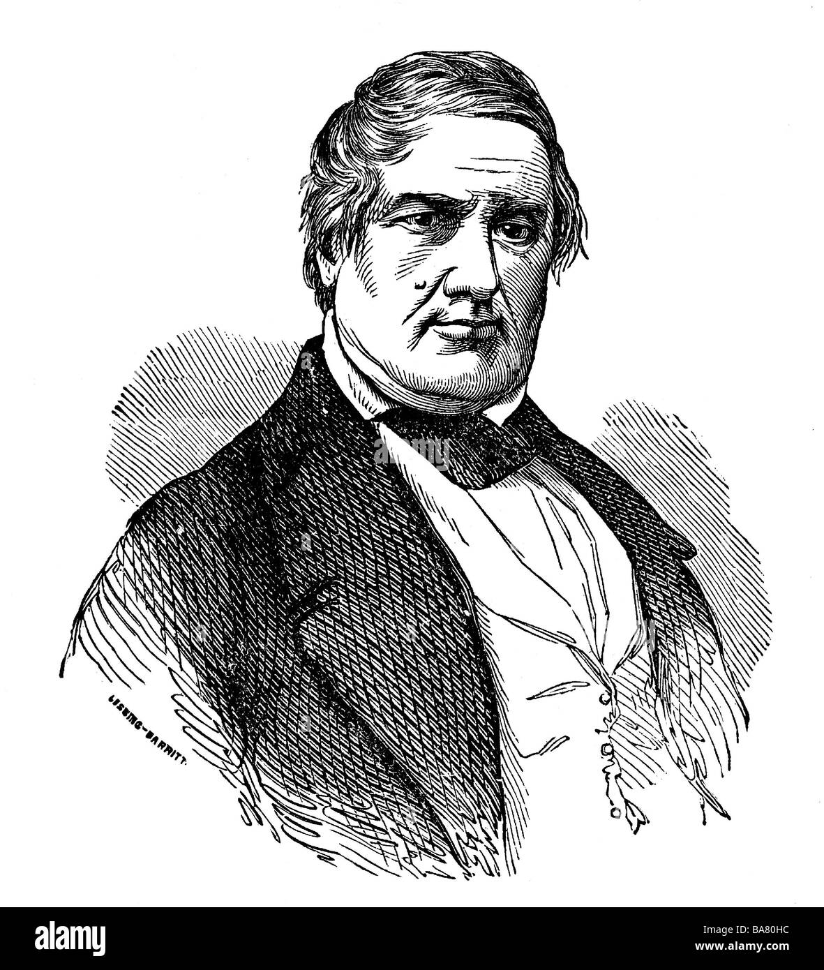 Millard fillmore 1800 1874 Black and White Stock Photos & Images - Alamy