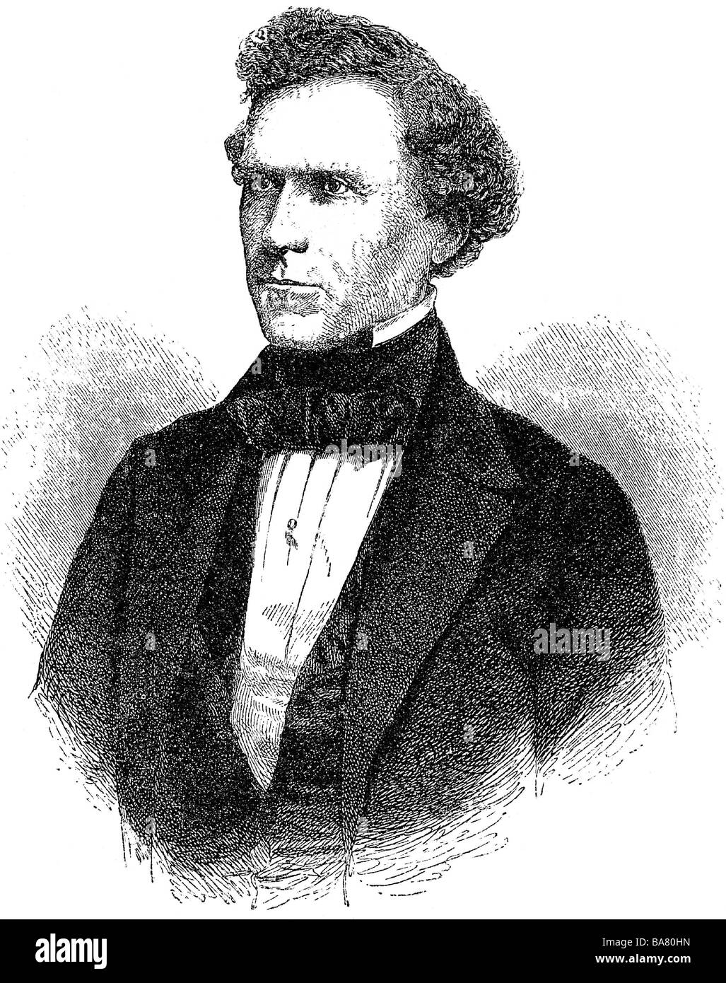 Franklin pierce portrait hi-res stock photography and images - Alamy