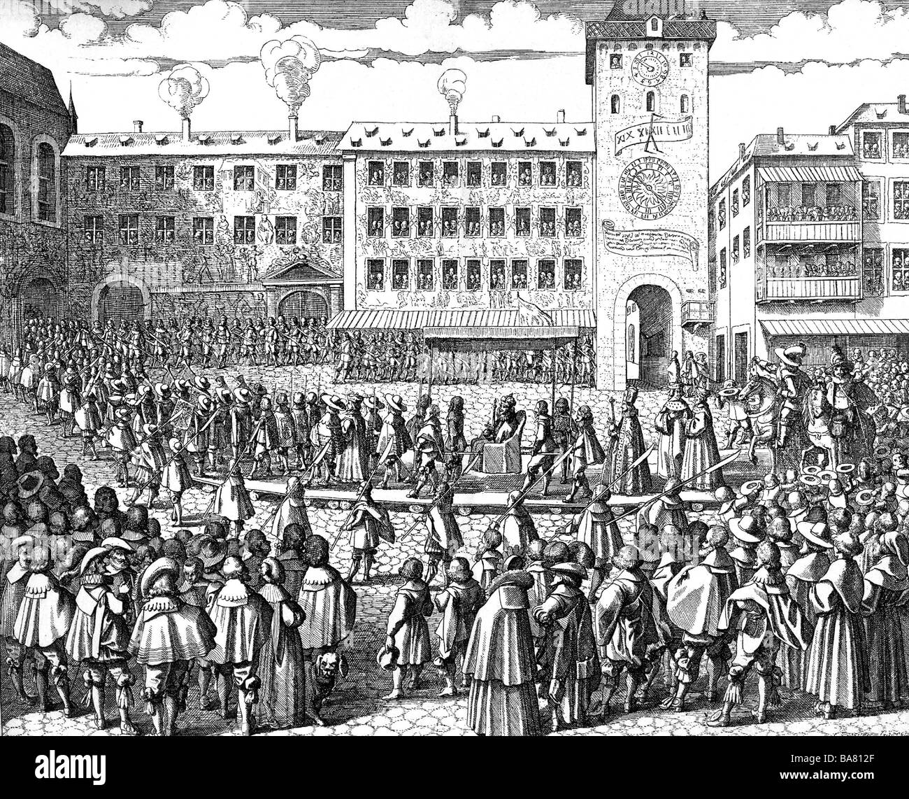 Holy roman emperor coronation hi-res stock photography and images - Alamy