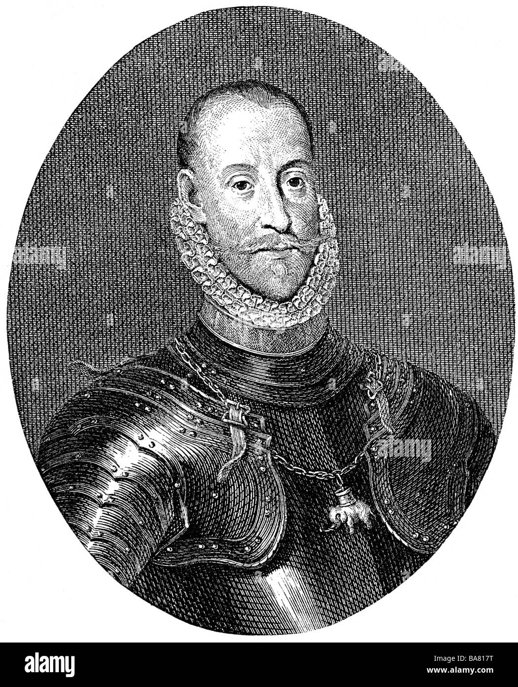 Frederick ii of denmark Black and White Stock Photos & Images - Alamy