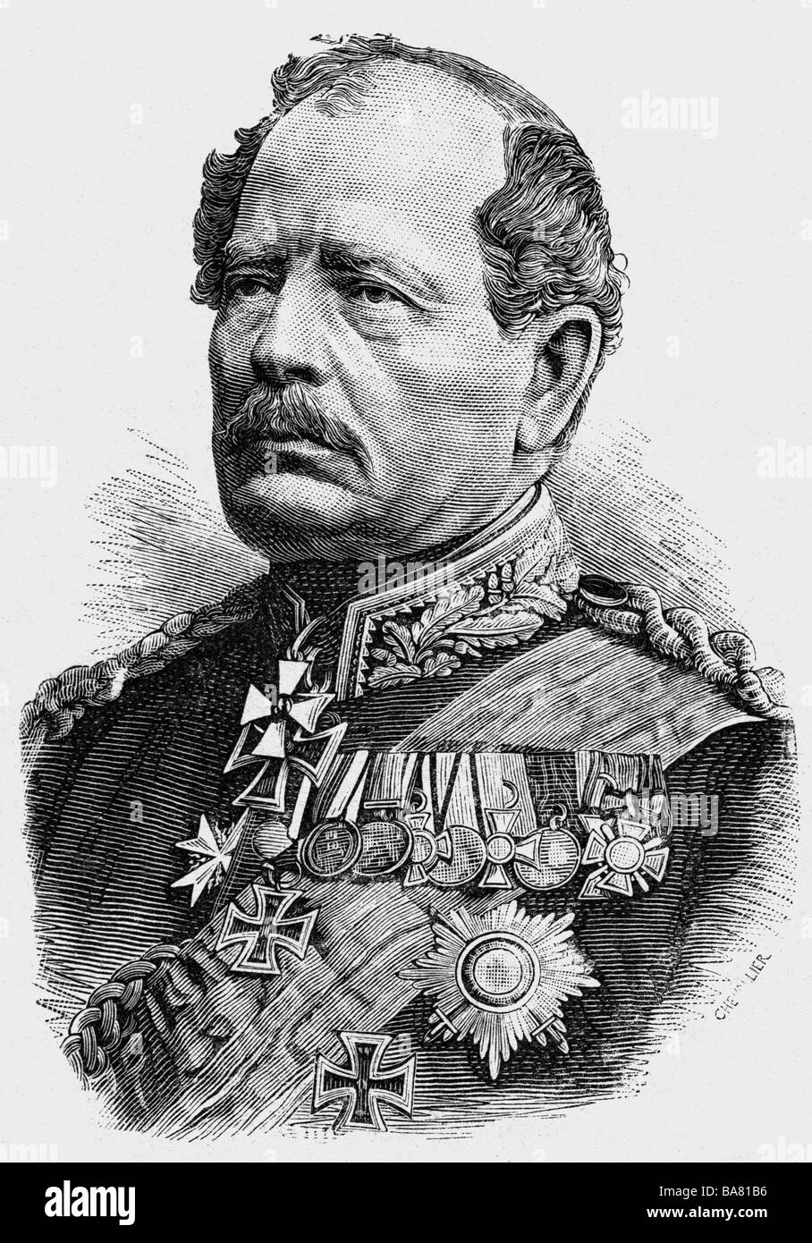 Prussian general von werder hi-res stock photography and images - Alamy