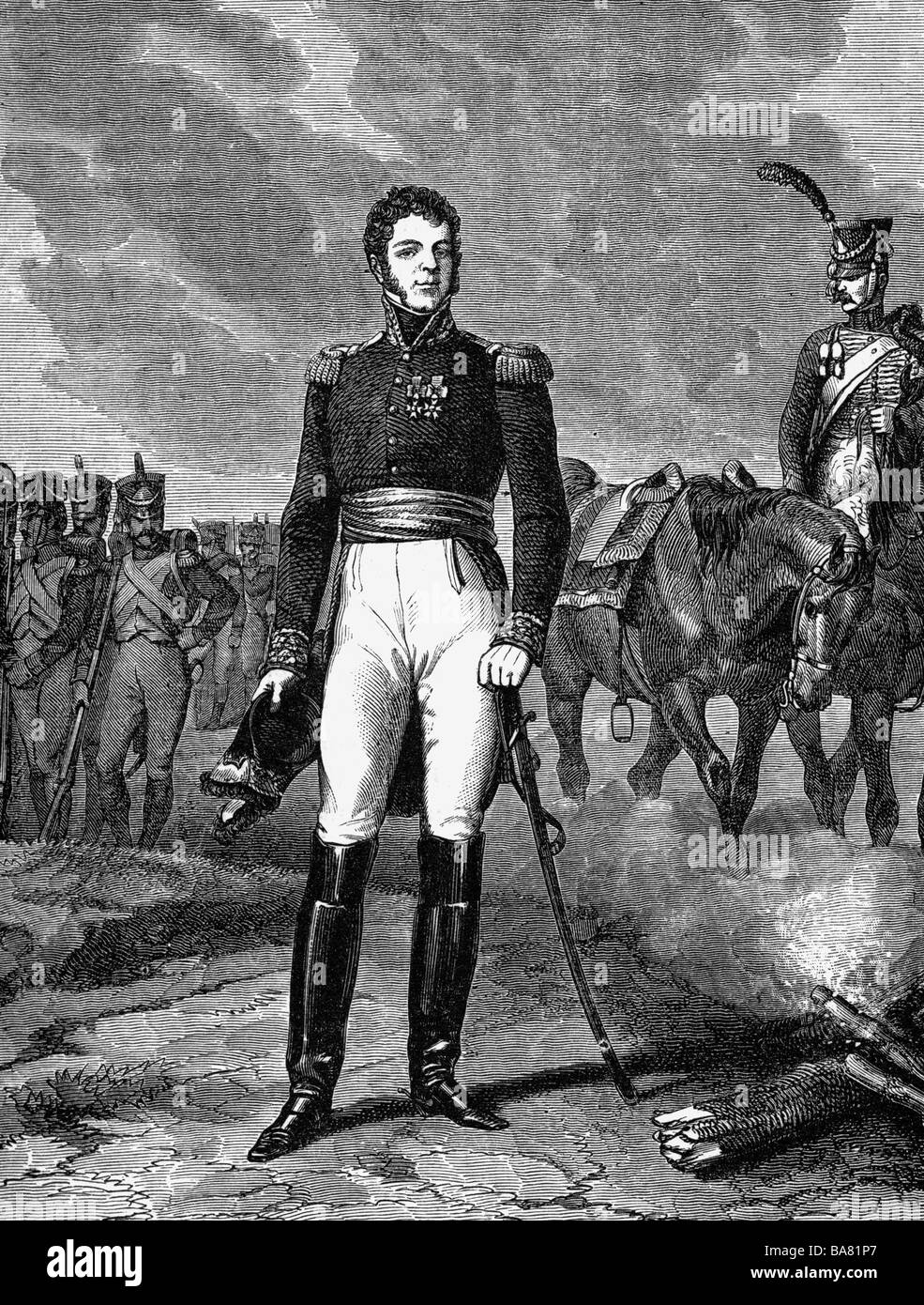 Maison, Nicolas Joseph, 19.12.1770 - 13.2.1840, French general, full ...