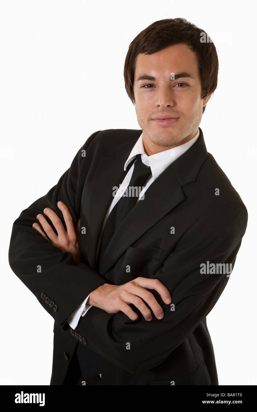 Man in business suit Stock Photo - Alamy