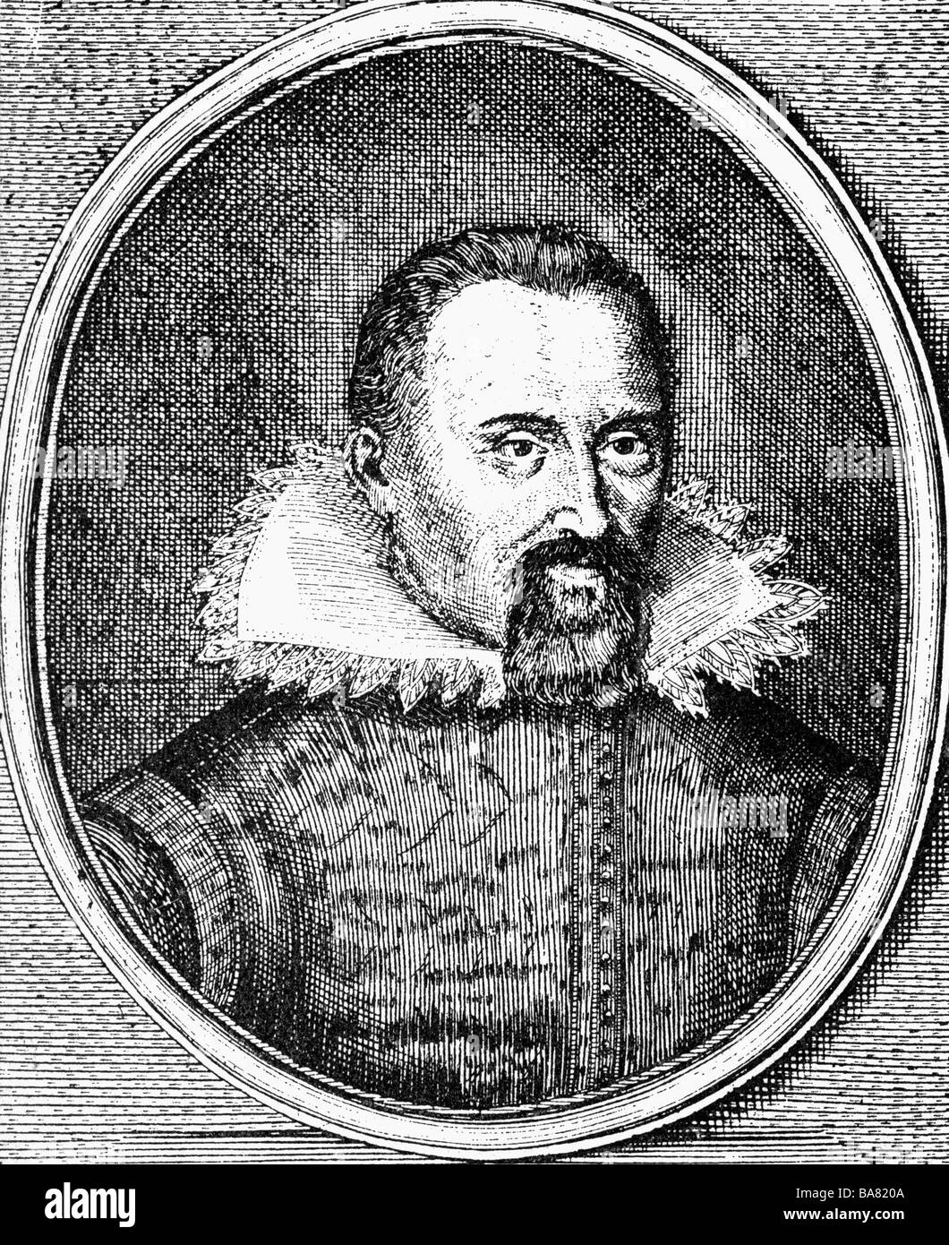 Johannes Kepler 1571 1630 German Astronomer Stock Photos & Johannes ...