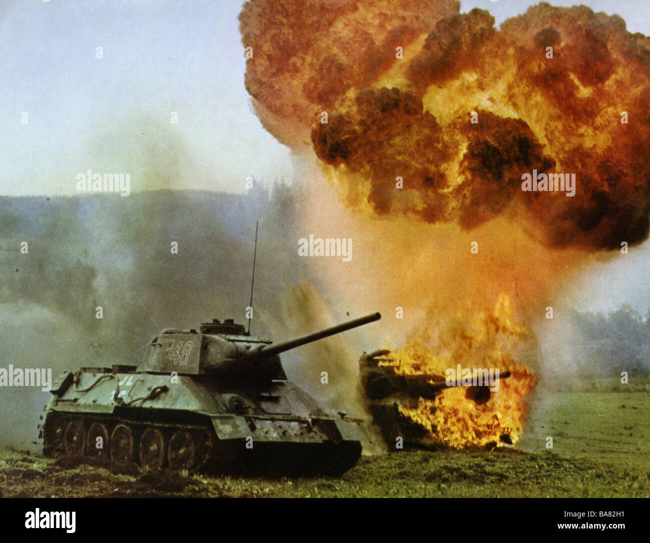 THE BATTLE OF NERETVA 1969 Jaderan-Bosna film Stock Photo - Alamy