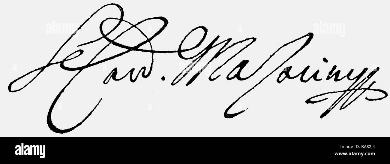 French Signature High Resolution Stock Photography and Images - Alamy