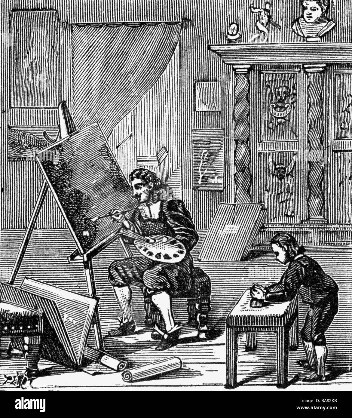 1600 engraving hi-res stock photography and images - Alamy