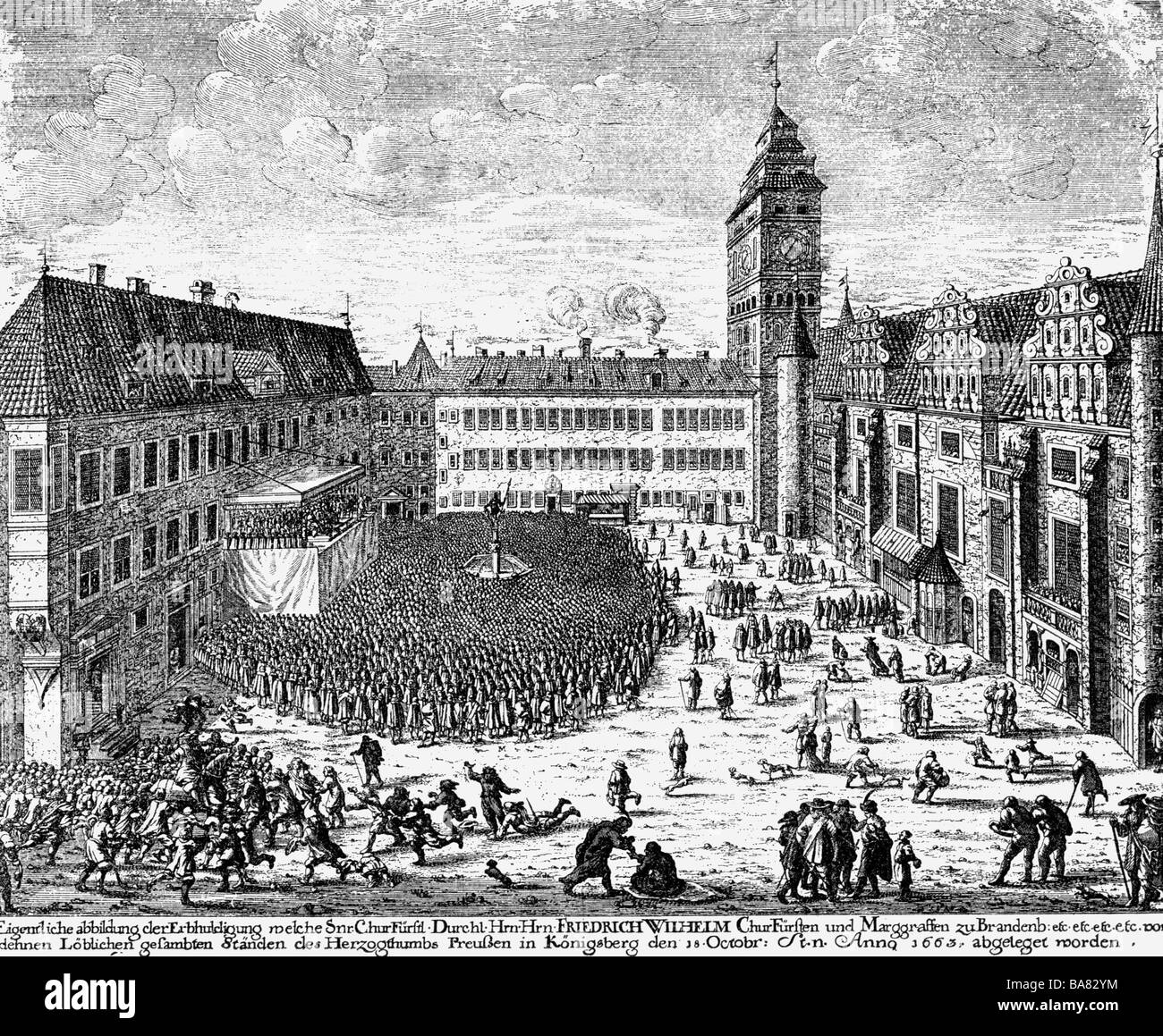 Frederick william elector of brandenburg and duke of prussia hi-res ...