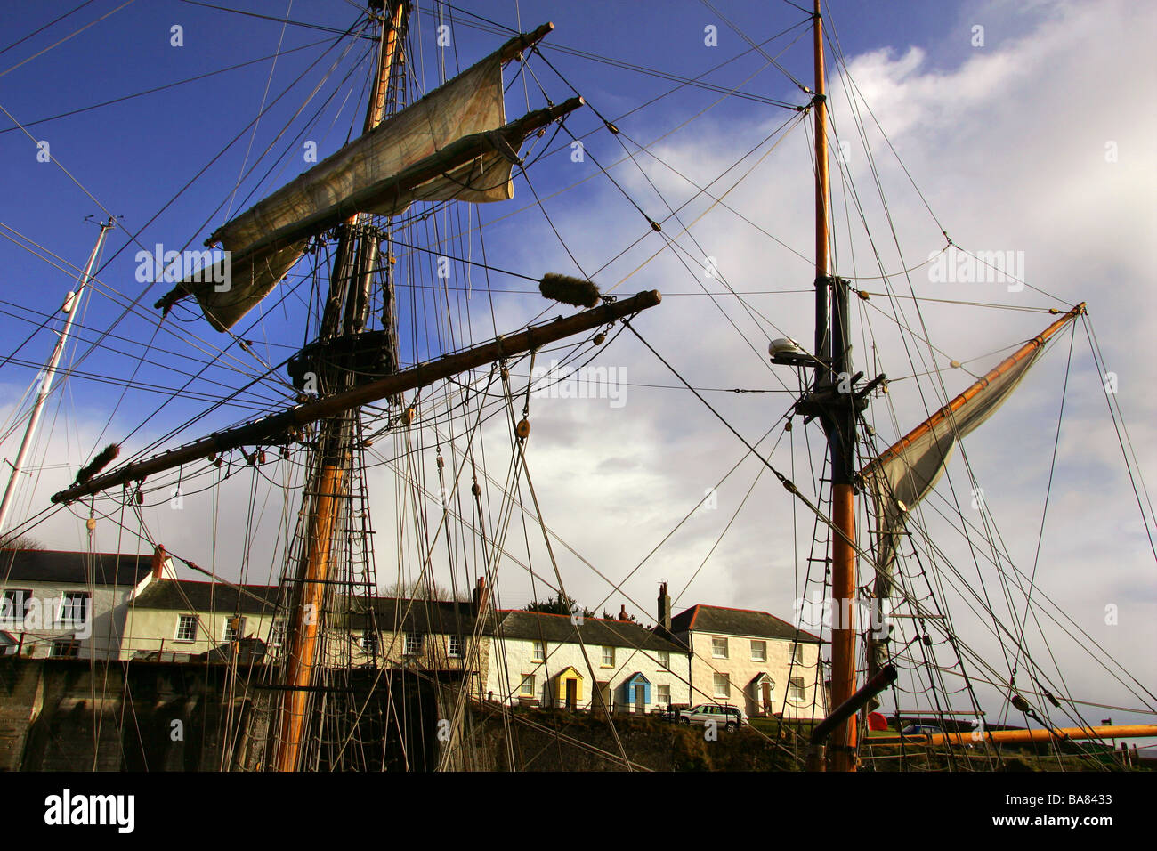 Charlestown and cornwall hi-res stock photography and images - Alamy
