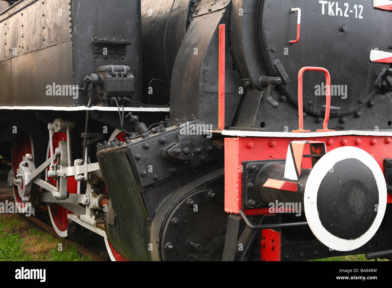 Old steam engine locomotive Stock Photo - Alamy