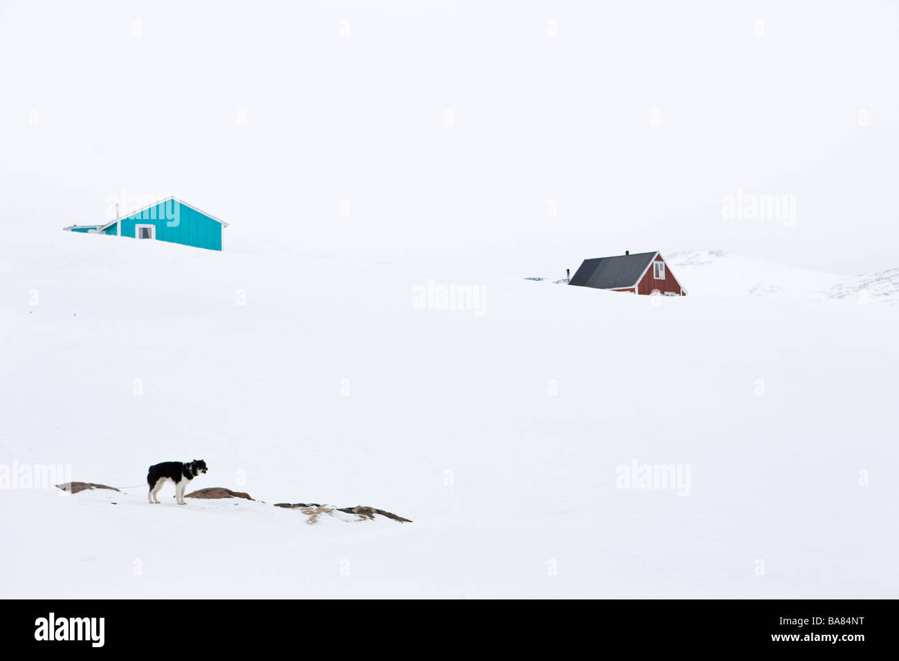 Kulusuk in Greenland Stock Photo - Alamy