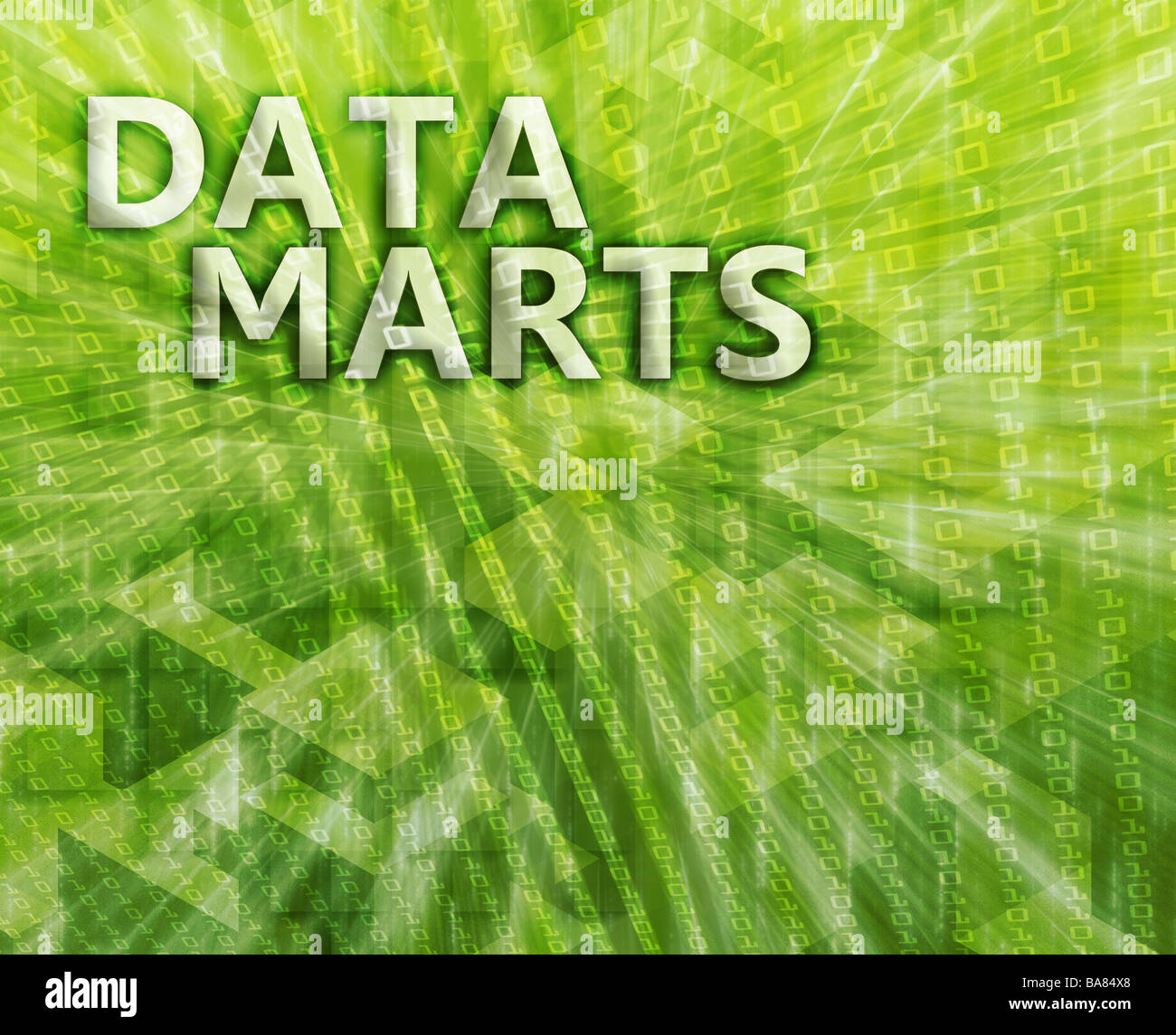 Data mart abstract computer technology concept illustration Stock Photo ...