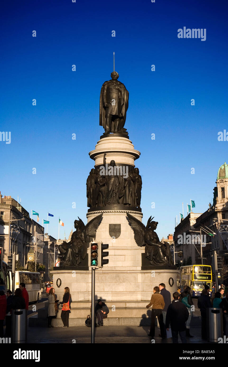 O Connell Monument Dublin Ireland Stock Photo - Alamy