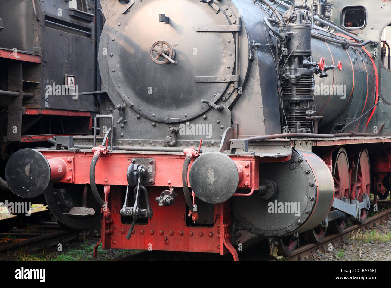 Old steam engine locomotive Stock Photo - Alamy