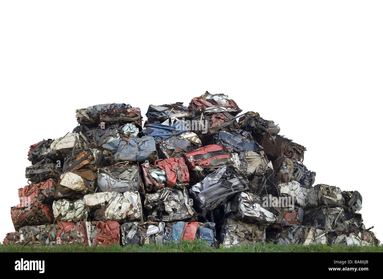 Car scrap heap pyramid hi-res stock photography and images - Alamy