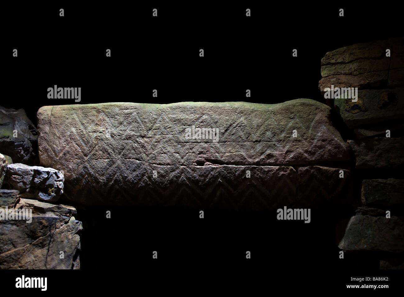 Fourknocks tomb hi-res stock photography and images - Alamy