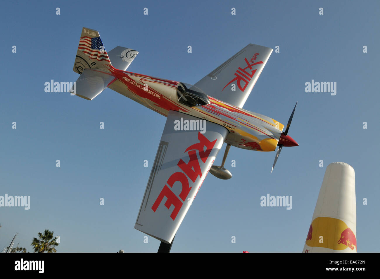Promotional airplane model Stock Photo - Alamy