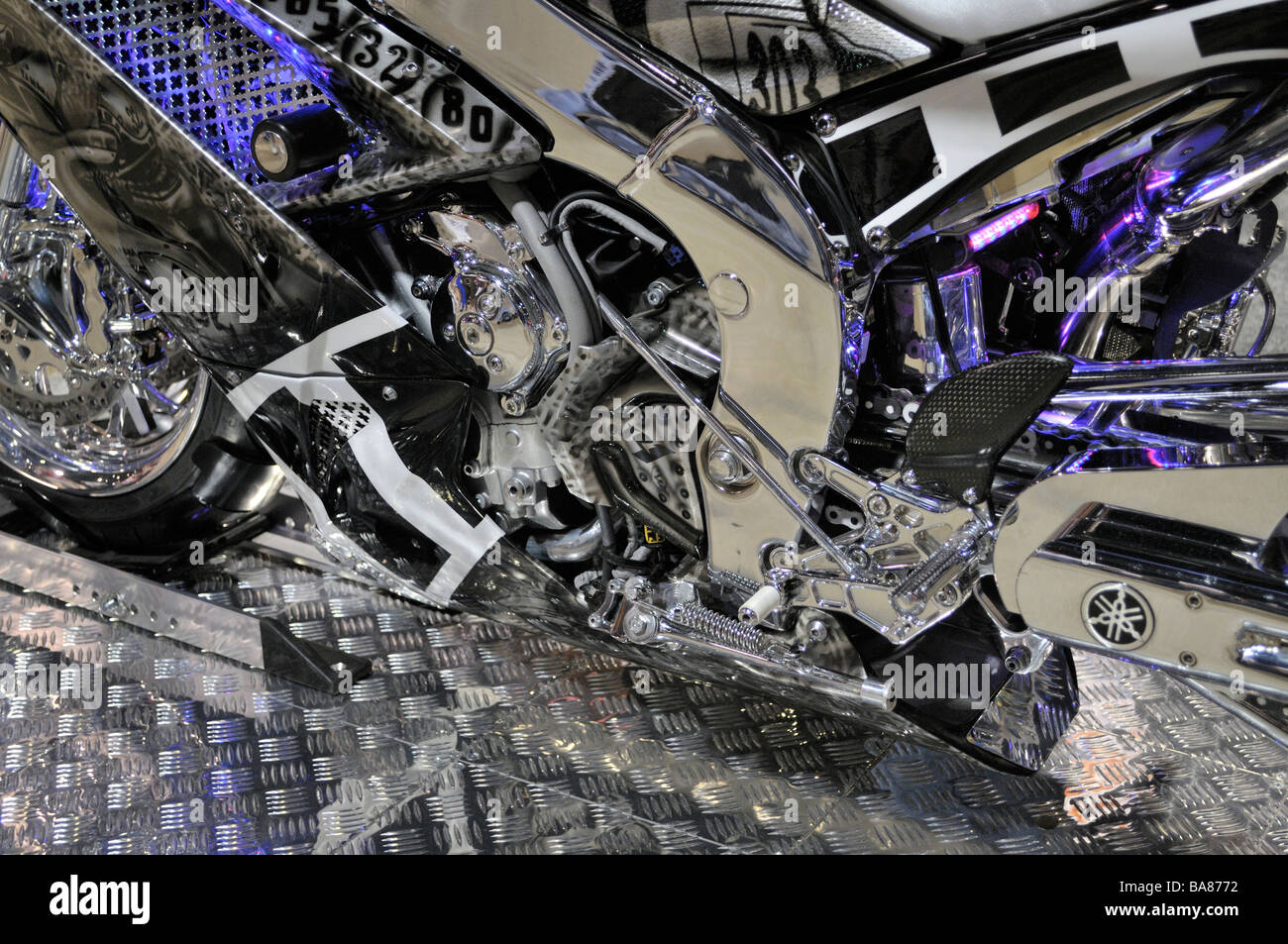 Yamaha motor cycle hi-res stock photography and images - Alamy