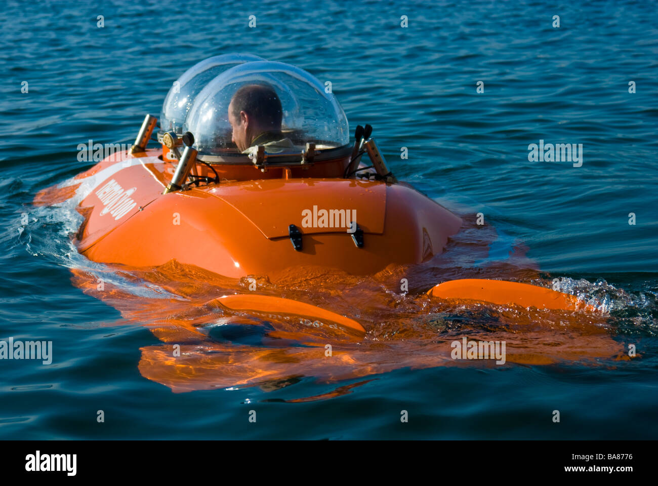 Private German submarine nemo 100 on surface Stock Photo - Alamy