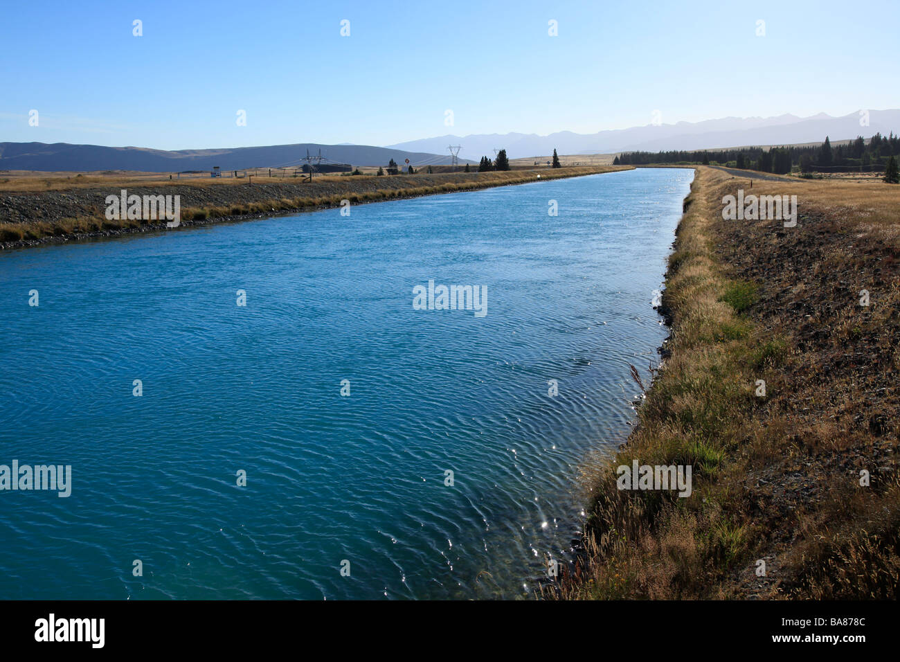Hydro generation canal hi-res stock photography and images - Alamy