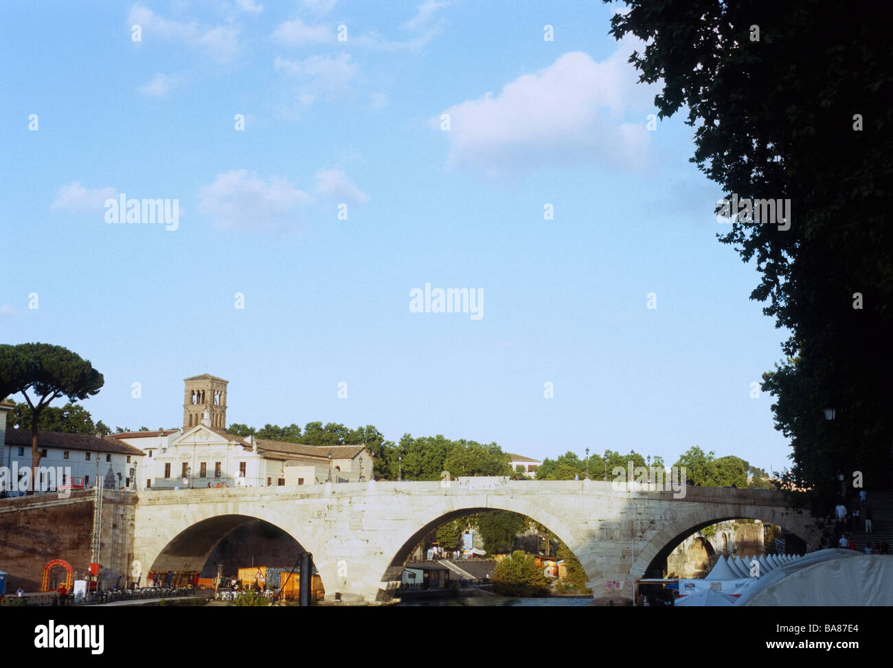 Ponte Cestio in Rome, Italy Stock Photo - Alamy